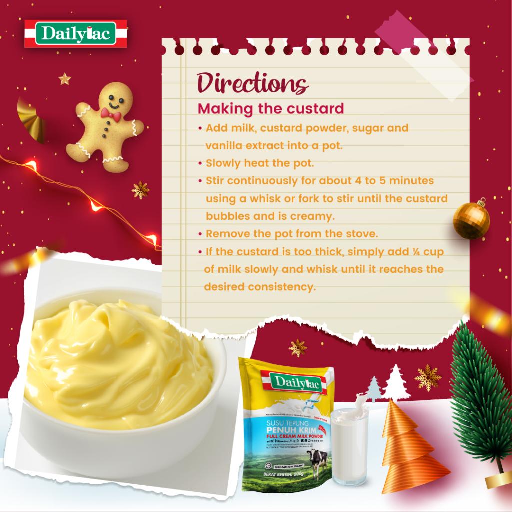 Creamy Custard Mix Recipe - Dailylac